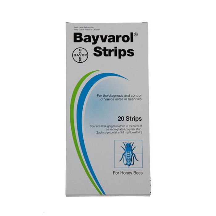 Bayvarol Strips (20 pack) – The Urban Beehive