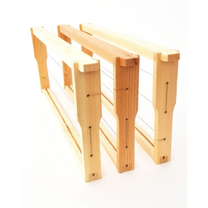 Frame Manley AA Wood Brass Eyelets, 3-WIRE 304SS – Assembled (Min 10 S ...