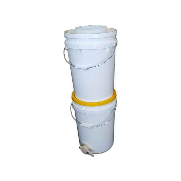 Honey Filter/Strainer Bag 600mµ Plus 22L Buckets (2) Combo Complete Wi ...