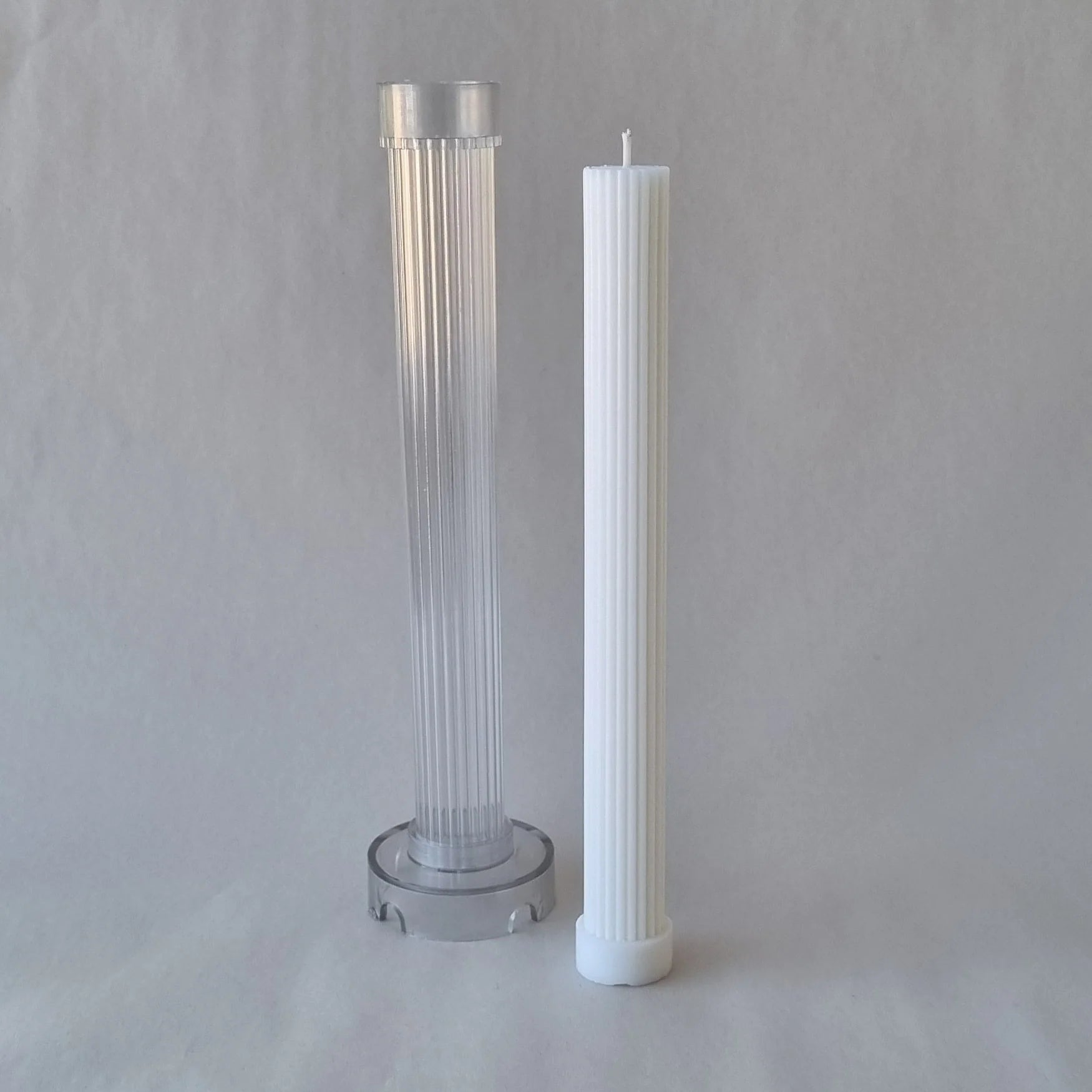 Fluted Stick, Acrylic Candle Mould – The Urban Beehive