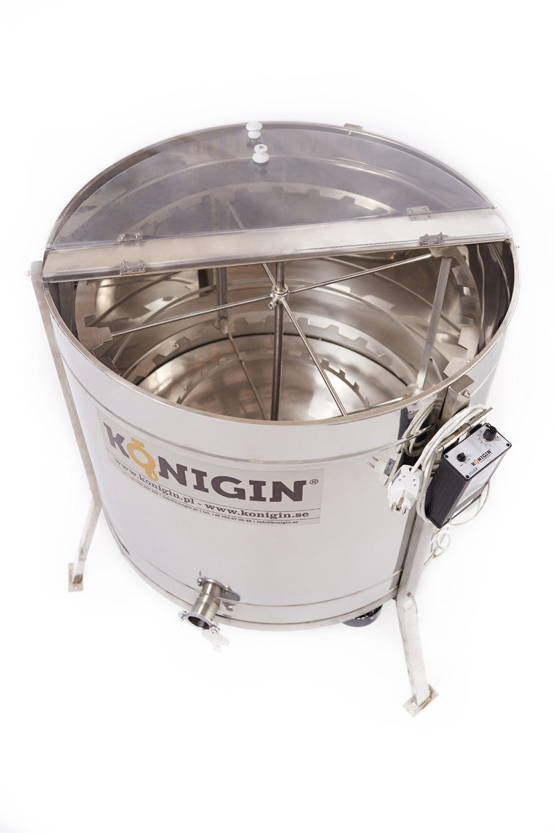 20 frame Königin honey extractor radial semi-automatic electric drive ...